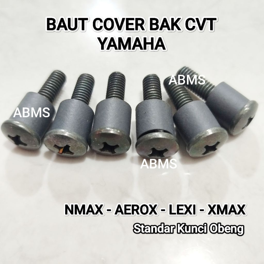 YAMAHA AEROX LEXI NMAX CVT COVER BOLT CVT BOX COVER BOLT YAMAHA MAXI ...