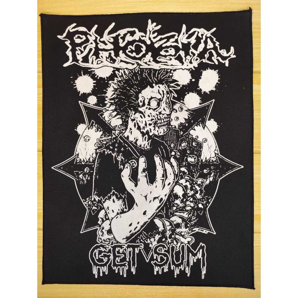 PHOBIA Embossed Screen Printed Backpatch (30cm X 40cm) | Shopee Malaysia