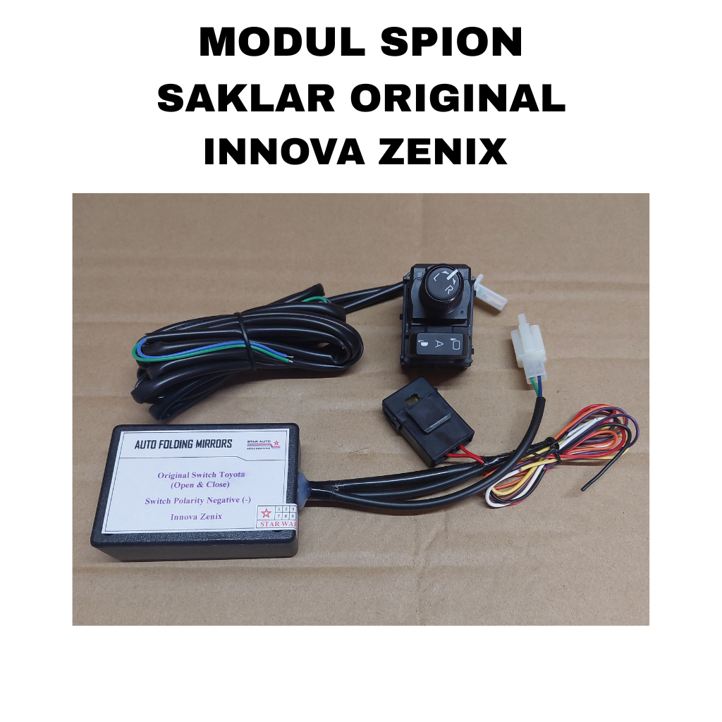 INNOVA ZENIX ORIGINAL SWITCH MIRROR MODULE + SET CABLE + SWITCH ...
