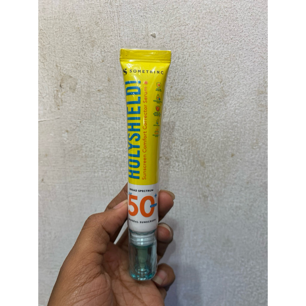 [Mussa] Somethinc Holyshield! Sunscreen Comfort Corrector Serum SPF 50 ...