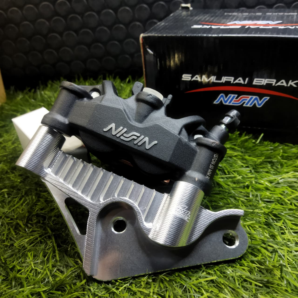 4-PISTON TWIN AFRICA CALIPER BRACKET SET PLUS RX KING BRACKET 300MM ...
