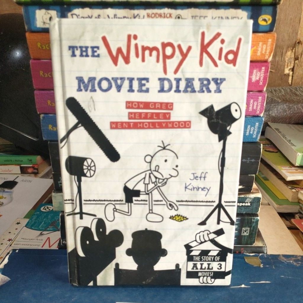 The Wimpy Kid Movie Diary by Jeff Kenney | Shopee Malaysia