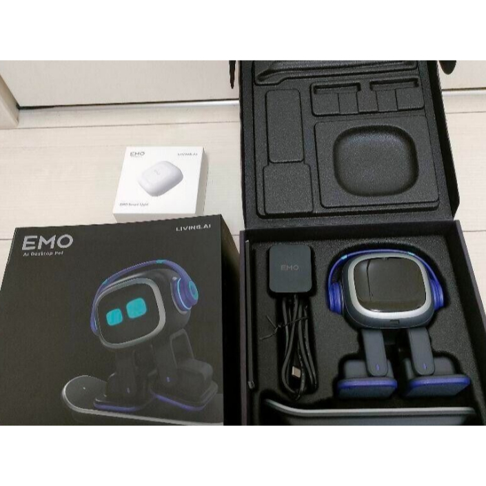 Original Emo Go Home AI Desktop Pet Interactive Smart Robot With Home ...