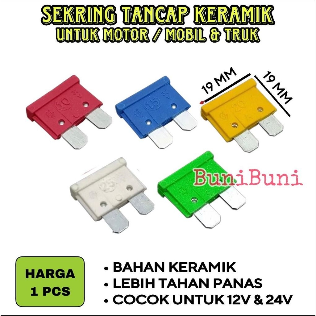 LARGE CERAMIC DX FUSE (PRICE FOR 1 PCS) / FUSE - LARGE Heat Resistant ...