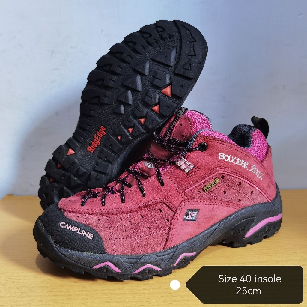 CAMPLINE BOULDER 2012 GTX MID 40 Hiking Shoes | Shopee Malaysia