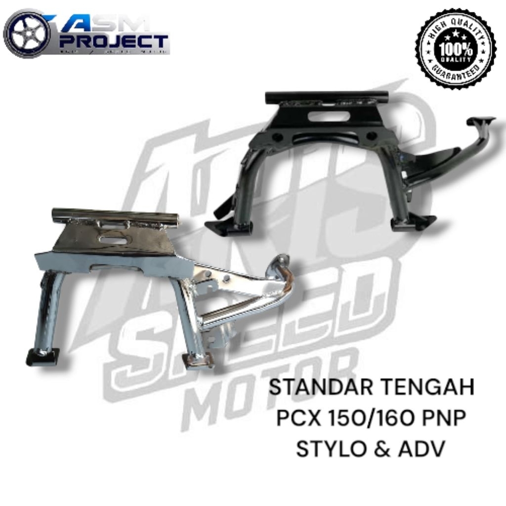 Honda PCX 150/160 Jagrak Chrome PNP Stylo ADV Center Stand | Shopee ...