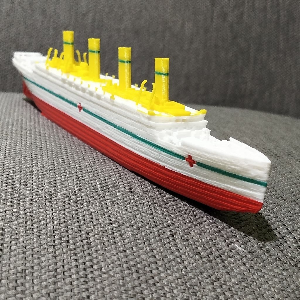 REPLIKA BRITANIC - DIECAST MINIATURE REPLICA OF BRITANNIC PESIAR SHIP ...