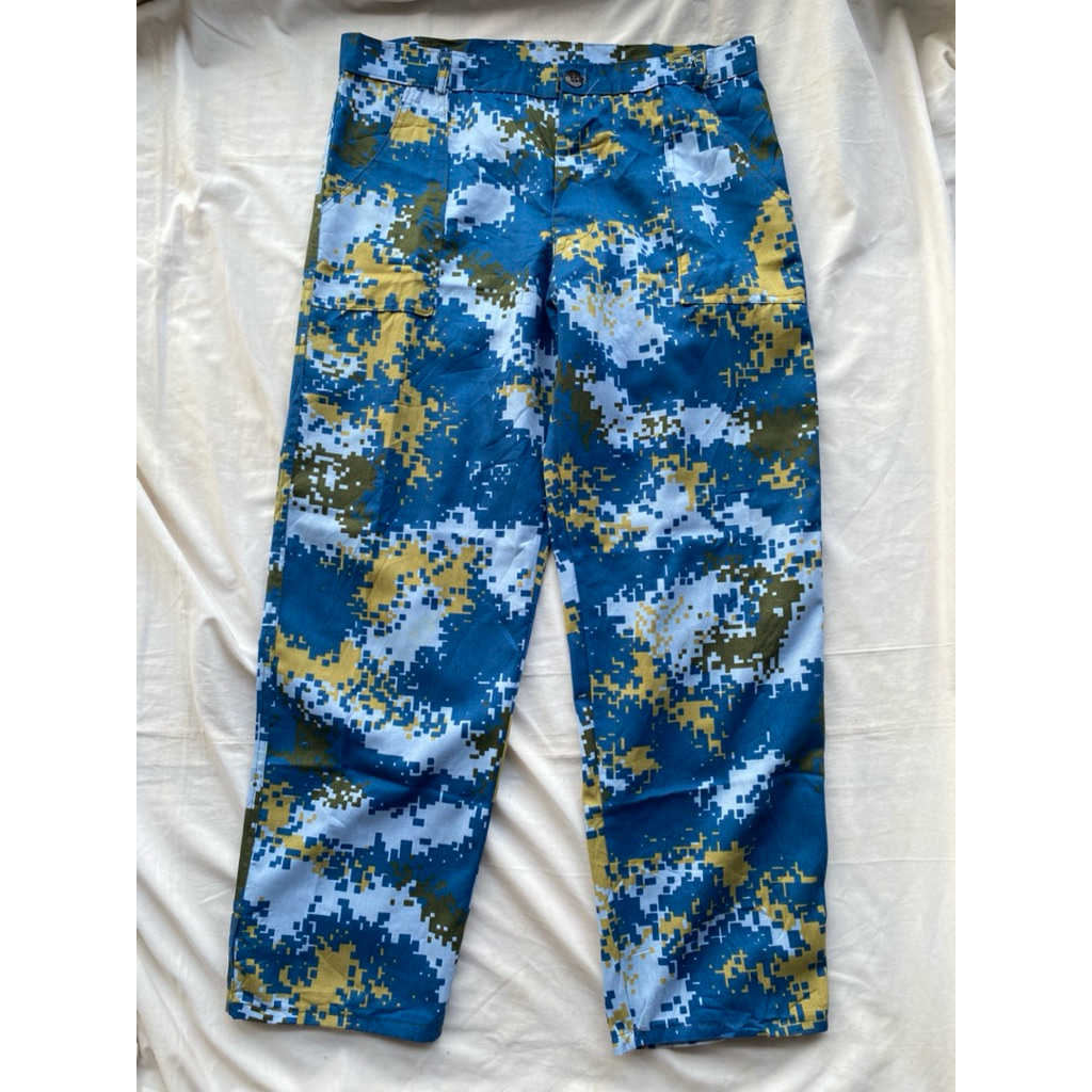 Digital Camouflage Trousers Type 07 Oceanic Camouflage PLA People ...