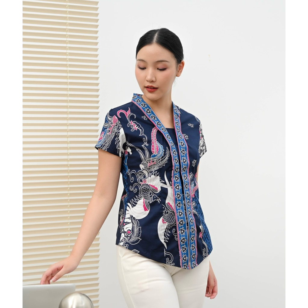 KATUN Batik top, new Kutu batik Blouse, stretch cotton material 336GUS ...