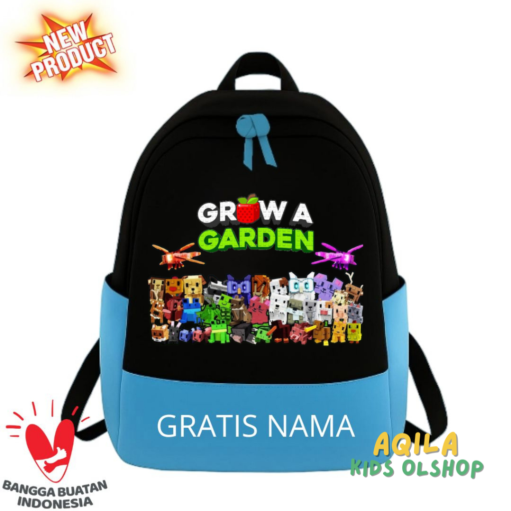 Roblox grow a garden bag, grow garden children's backpack | Shopee Malaysia