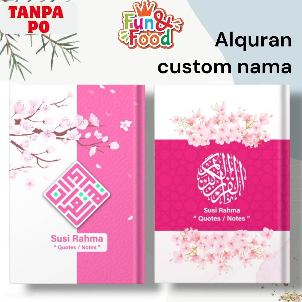Custom Quran Name Size A4 Translation of the Qur'an Words Hardcover ...