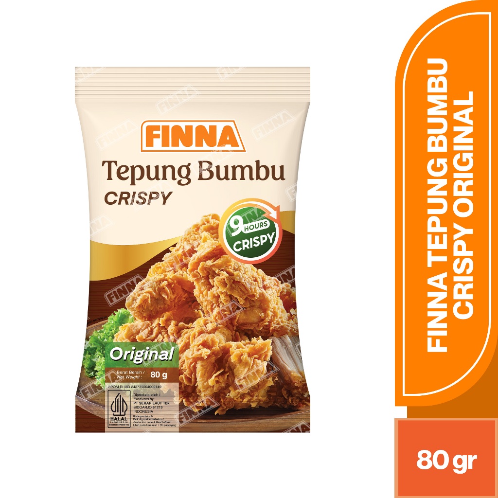 Finna Original Crispy Seasoned Flour 80g | Shopee Malaysia