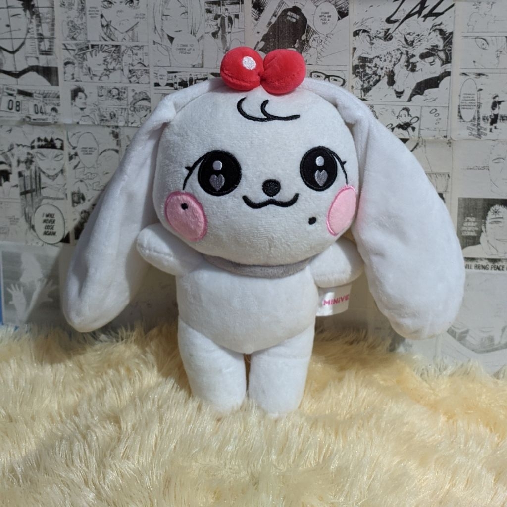 IVE MINIVE Cherry Wonyoung Standing Plush 25cm | Shopee Malaysia