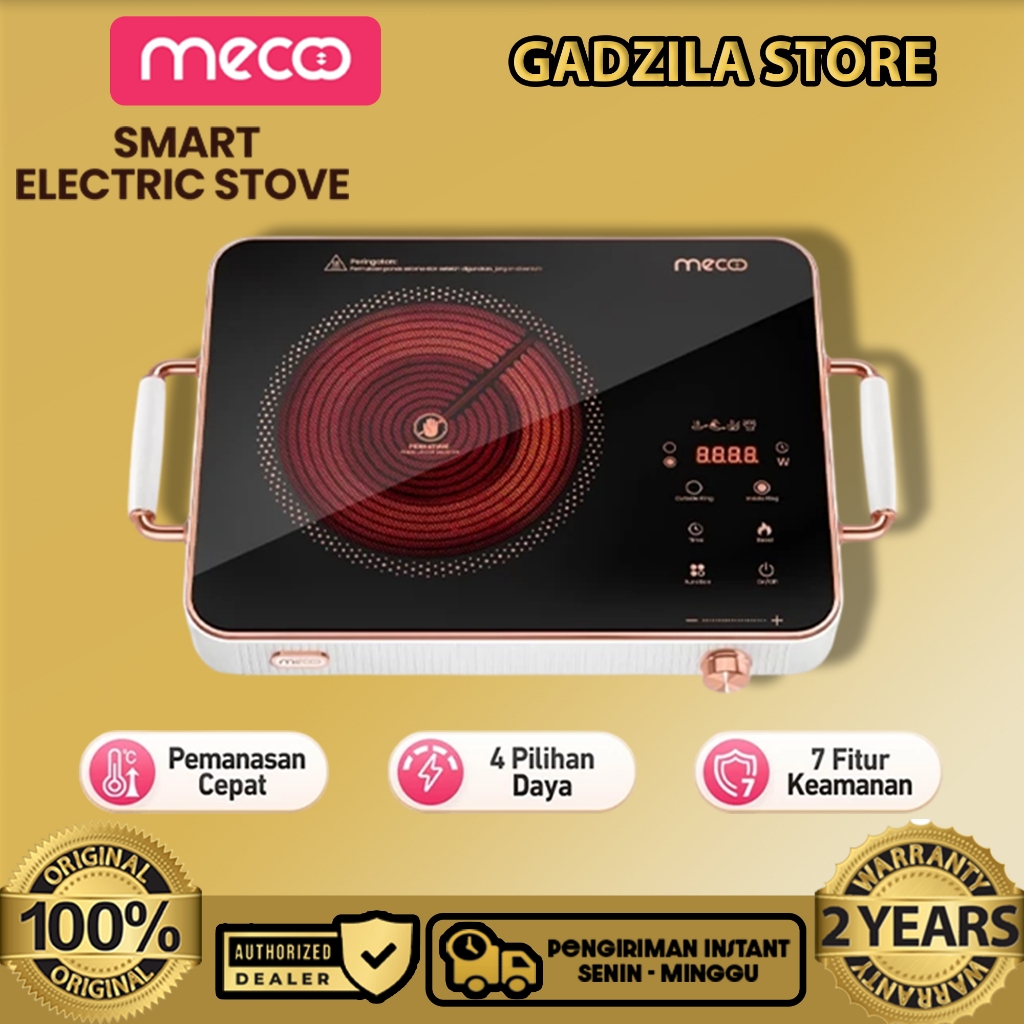 Mecoo Most Aesthetic Smart Electric Stove Low Watt Digital Electric ...
