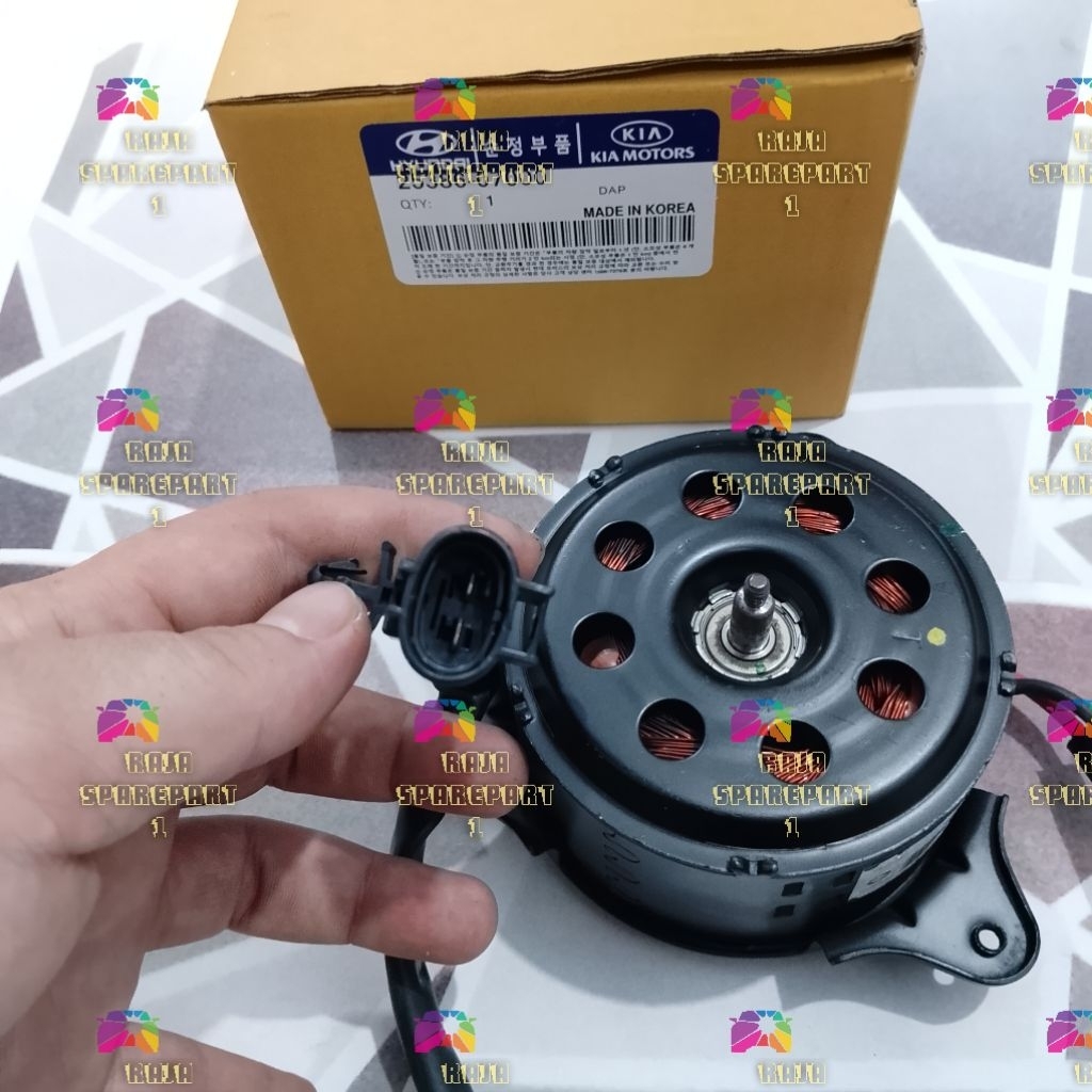 ORIGINAL HYUNDAI STARGAZER CRETA RADIATOR FAN MOTOR 2 MONTHS WARRANTY ...
