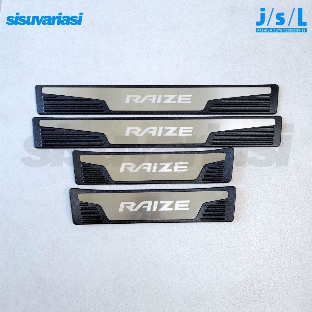 Toyota Raize Sillplate / Side Door Sill Plate | Door Scuff Plate Car ...