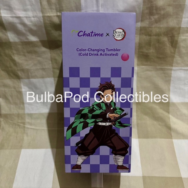 demon slayer x chatime Official Color Changing Tumbler | Shopee Malaysia