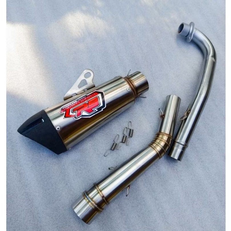 Rs Pipe canister conical open specs exhaust pipe for Wave 125 Xrm 110/ ...