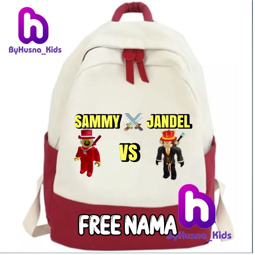 ROBLOX KIDS BACKPACK Spyder Sammy Spyder Sammy X JANDEL ROBLOX X ...
