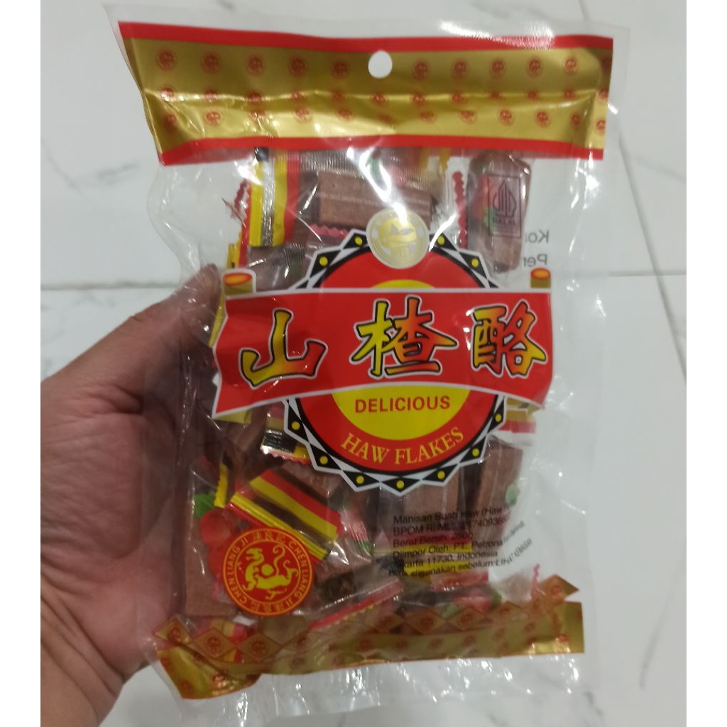 Sanca Haw Flakes Jelly Candy 250g / Sanca Candy Square Layered 250g ...