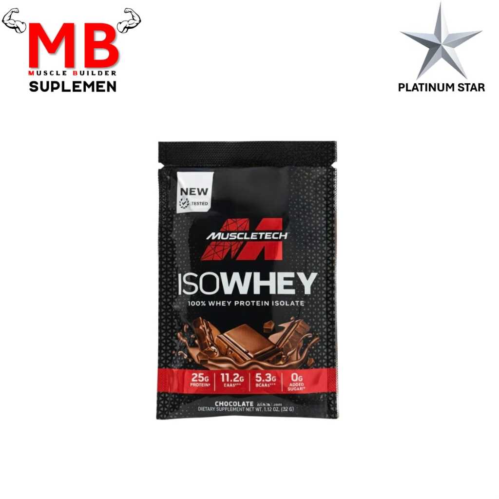 Iso Whey Muscletech 1 sachet 32 grams IsoWhey Protein Isolate SACHETS ...