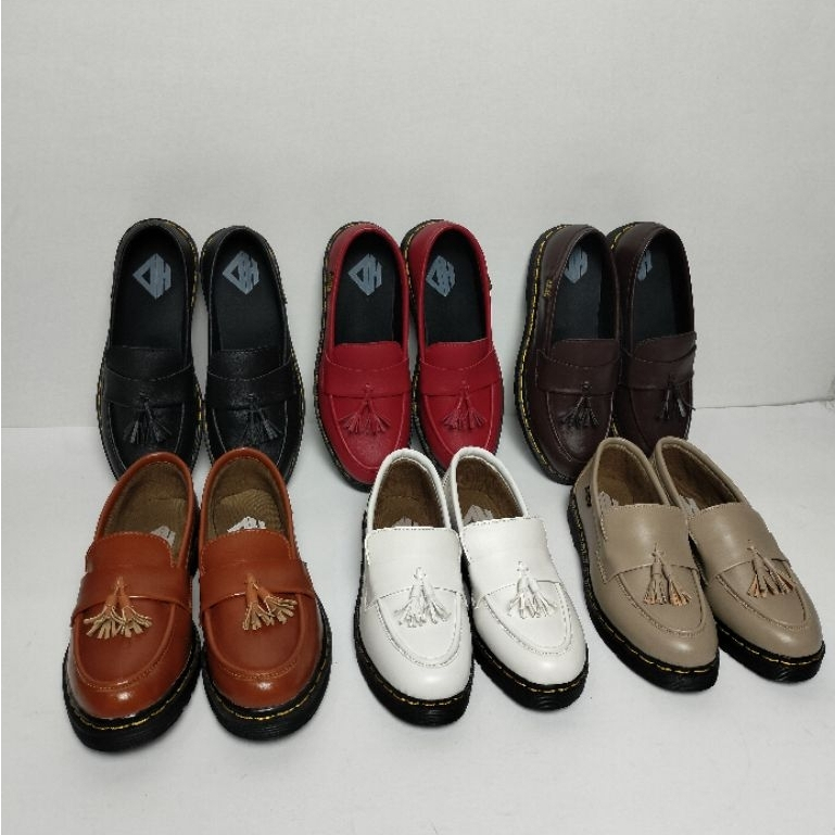 Dokmart Lofer | Formal Loafers | Unisex Black | Shopee Malaysia