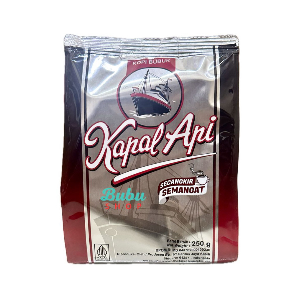 Kapal Api silver ground coffee 250 gr | Shopee Malaysia