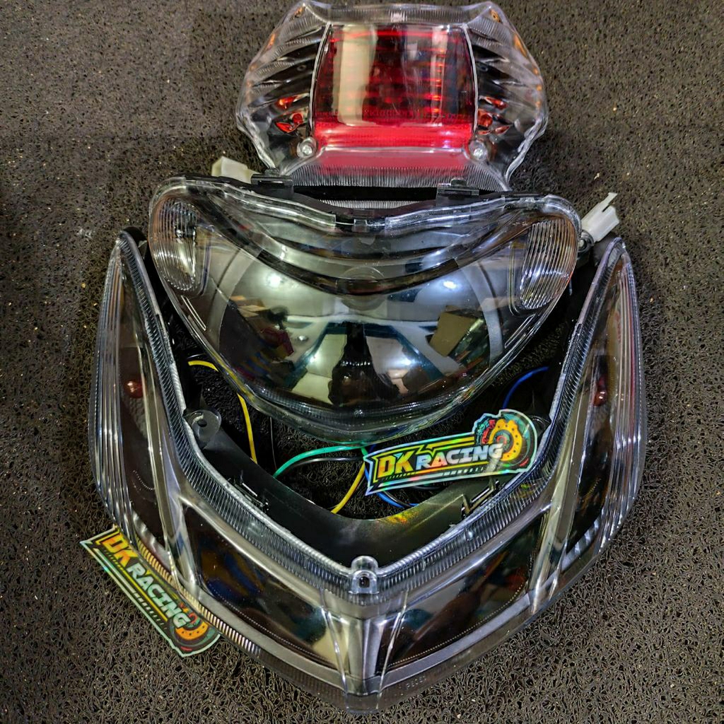 COMPLETE PACKAGE YAMAHA MIO SMILE COSTUME BLACK MIO SMILE BLACK ...