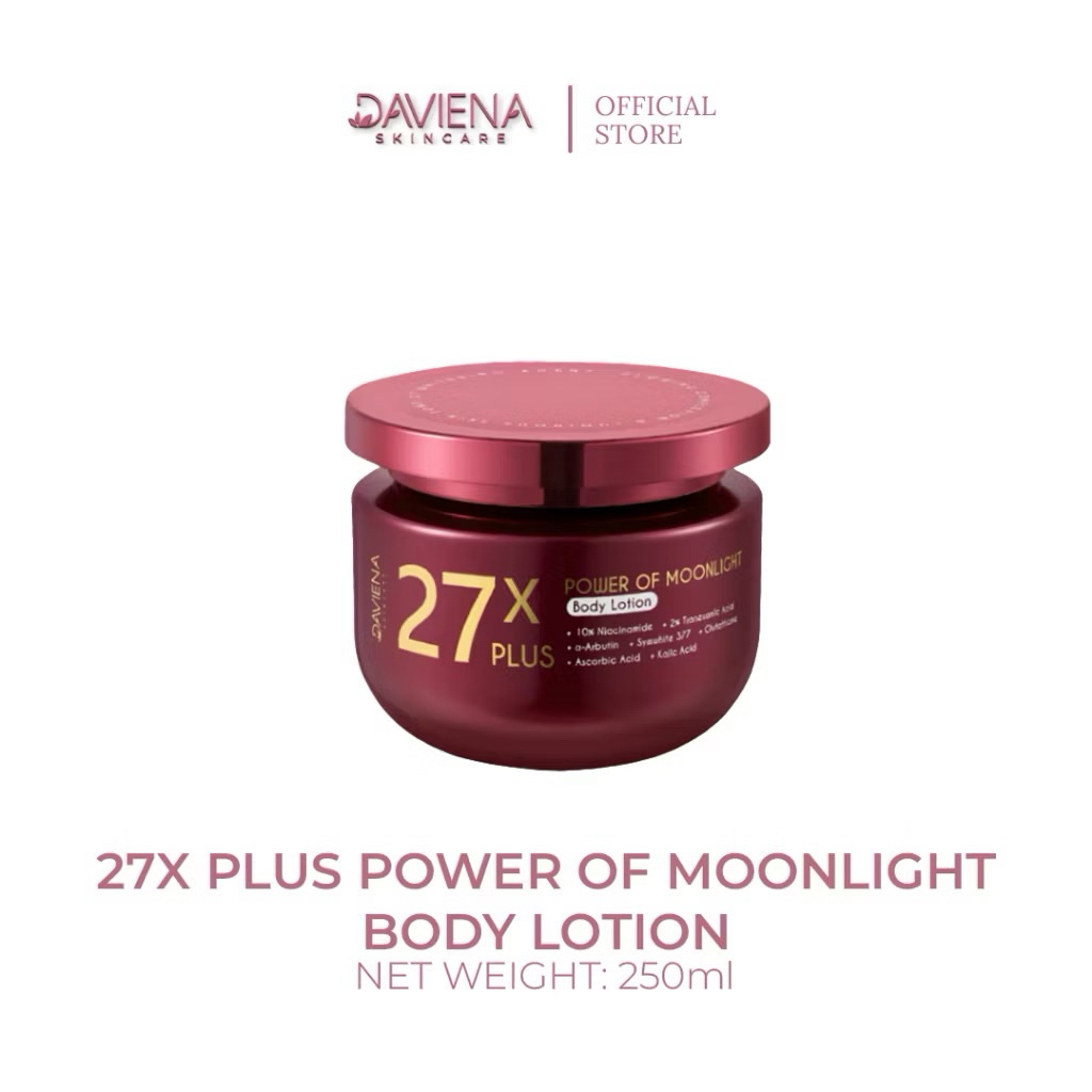 DAVIENA SKINCARE 27X Plus Power Of Moonlight Body Lotion Daviena ...