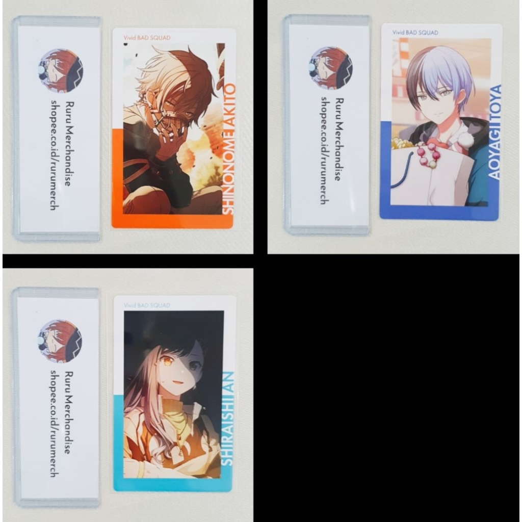 Project Sekai Proseka ePick Card Vivid Bad Squad | Shopee Malaysia