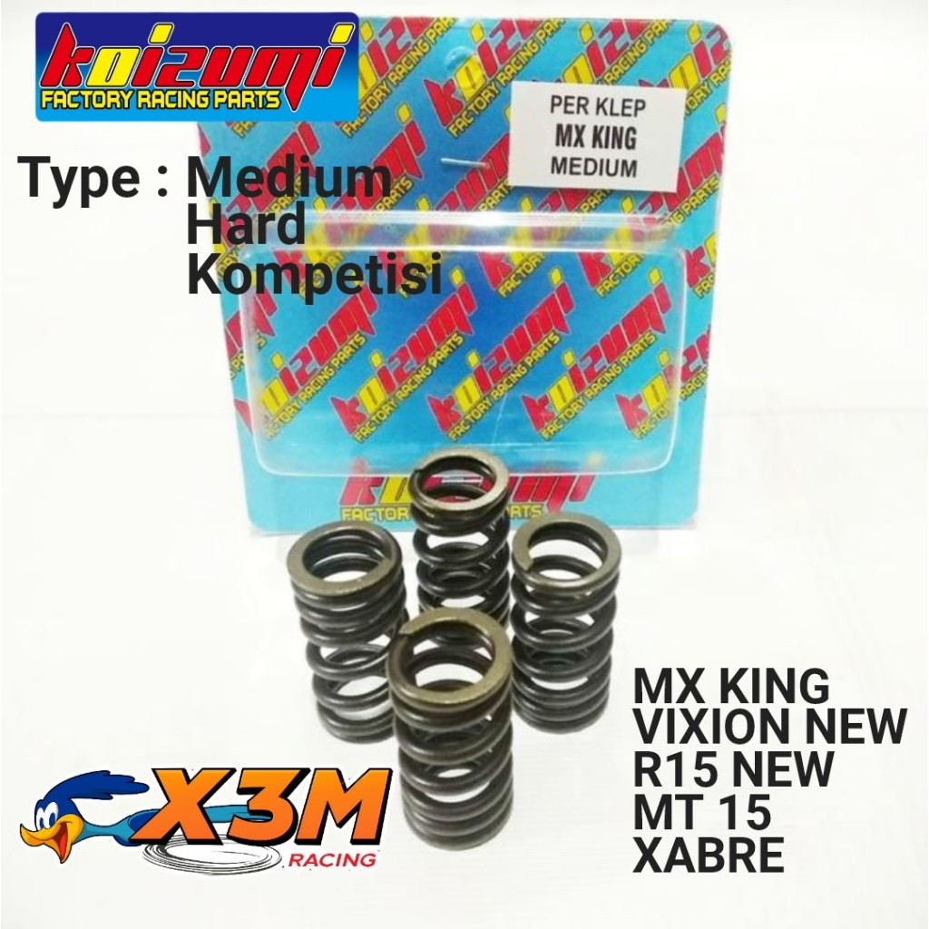 KOIZUMI Valve Spring MX KING VIXION NEW R15 NEW NVA MT15 XABRE MEDIUM ...