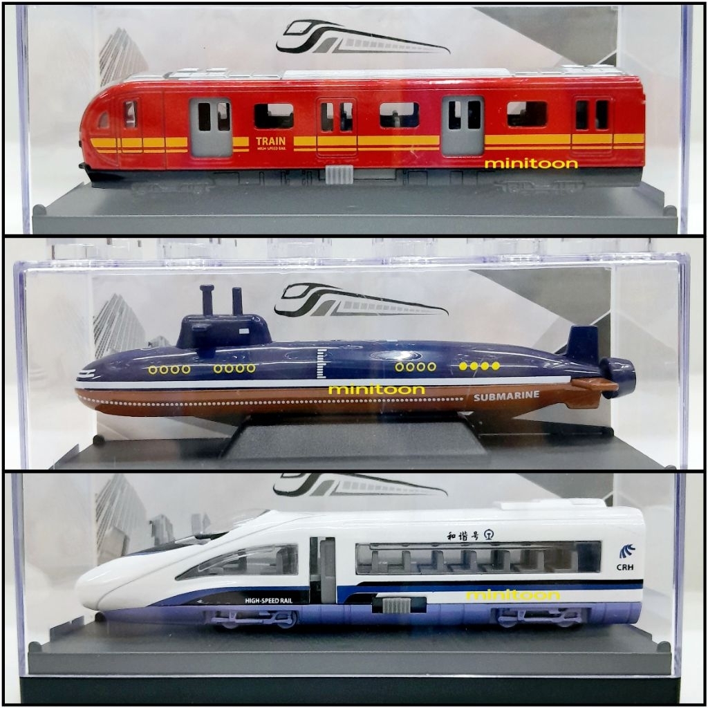 Die-cast Aircraft Submarine Train action figure diecast Train ...