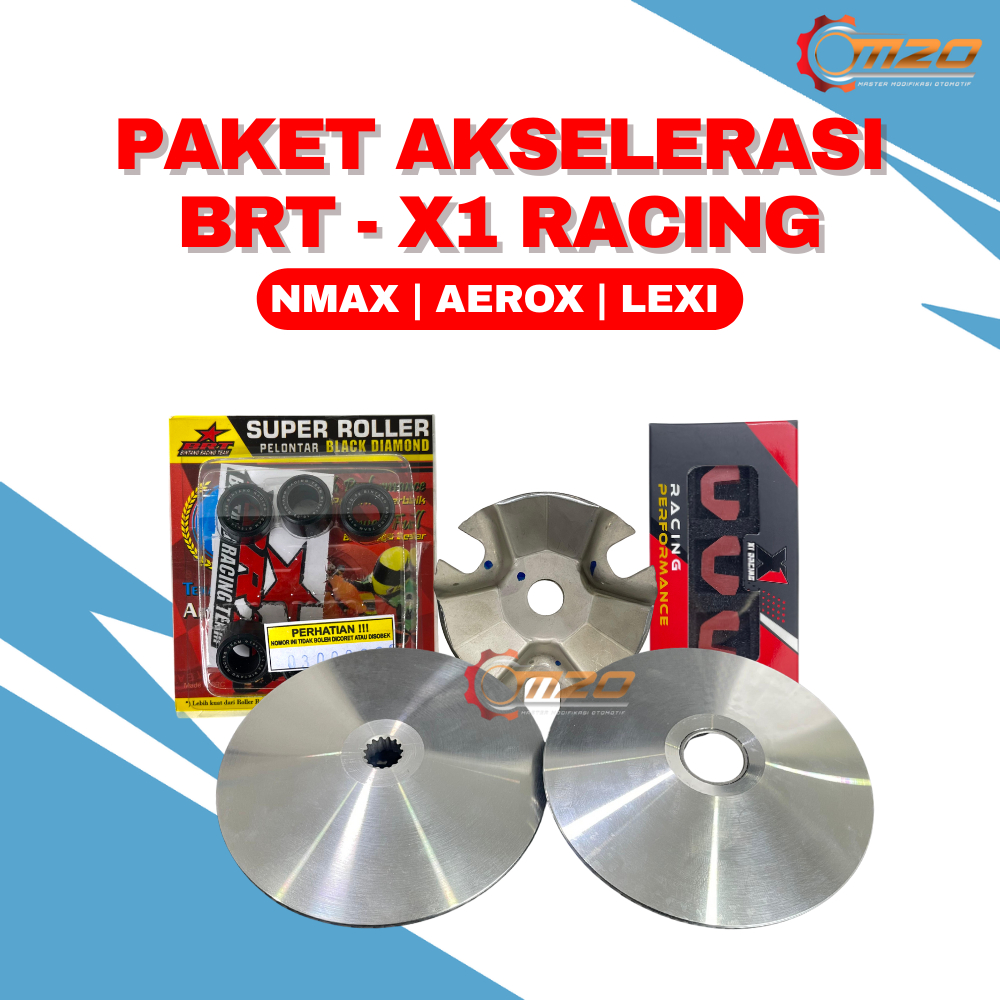 CVT Upgrade Acceleration Package NMAX Aerox Lexi BRT - X1 Racing ...