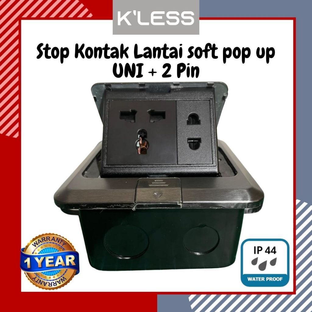 Soft Touch Pop Up System Floor Outlet type UNI EU Socket | Shopee Malaysia