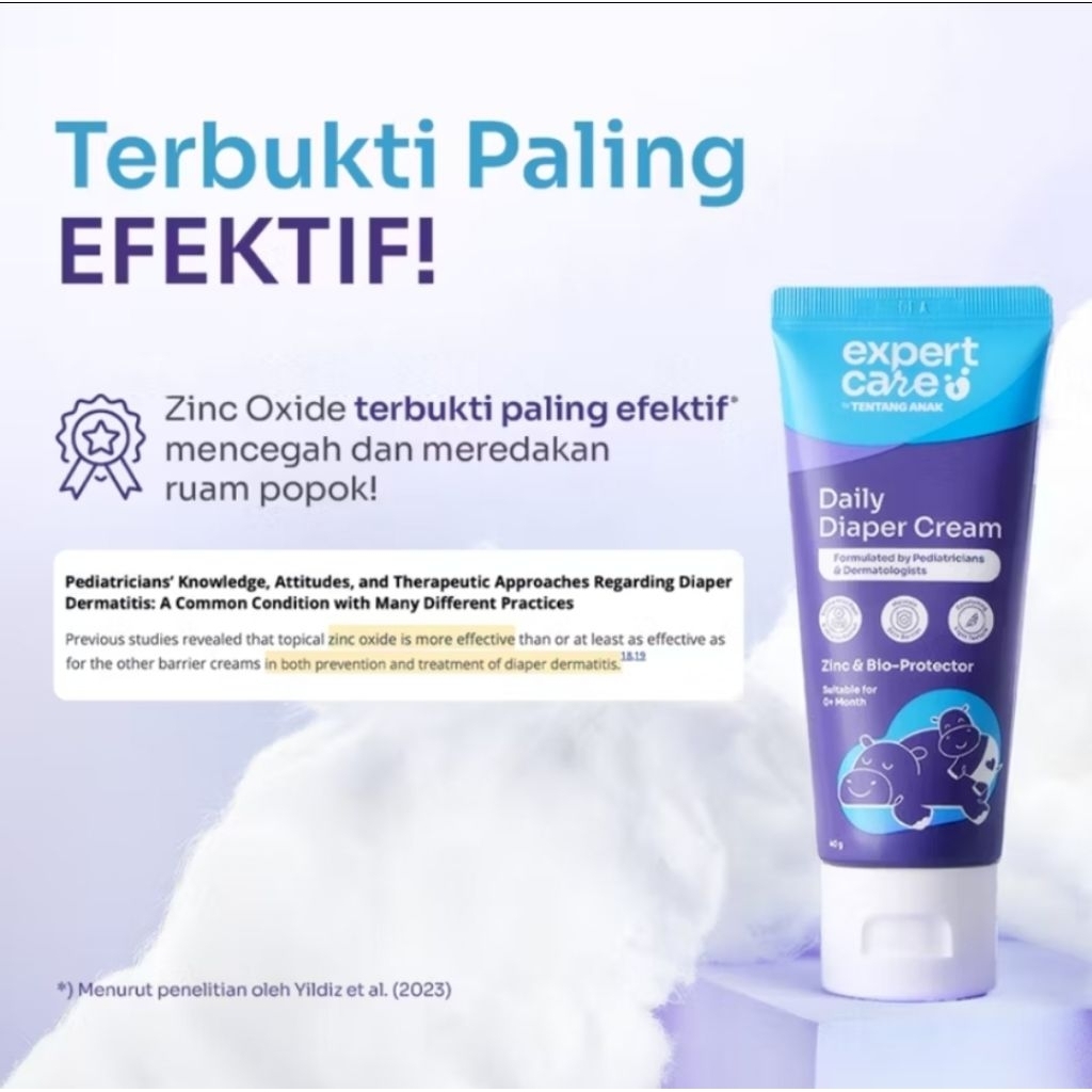 EXPERT CARE Daily Diaper Cream - Diaper Rash Relief Cream | Shopee Malaysia