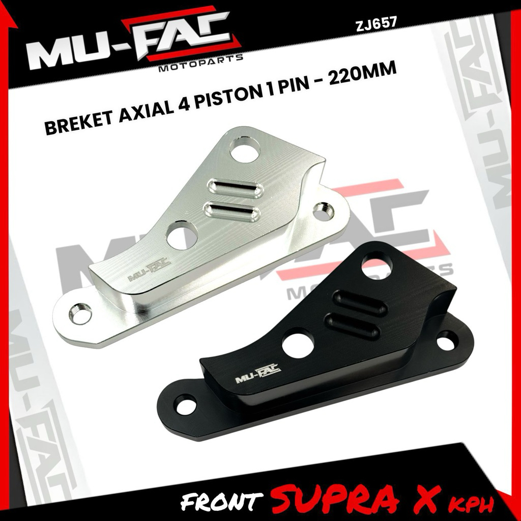 Big pot 4 Piston Monoblock Caliper Bracket for Supra / Wave 125 ...