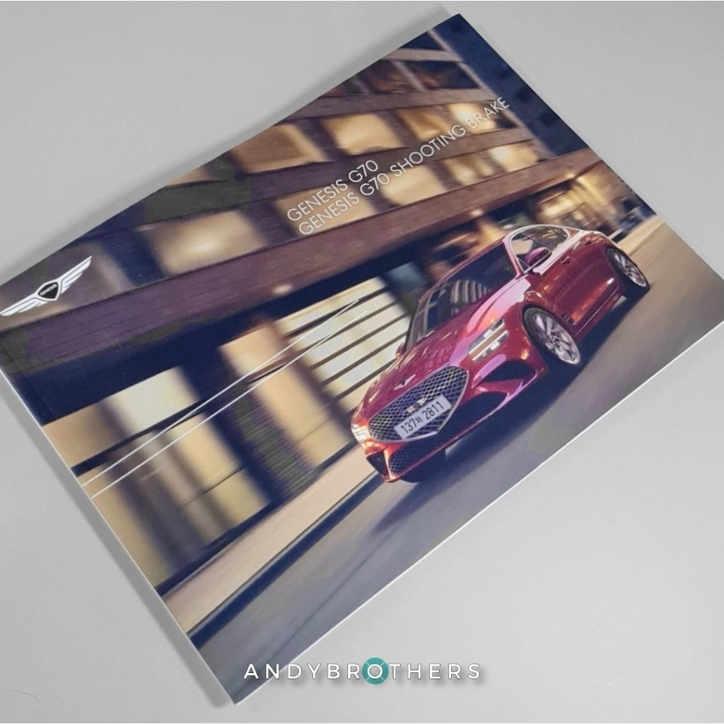 Book / Brochure / Catalog / Booklet JDM Japan GENESIS G70 2022 ORIGINAL ...