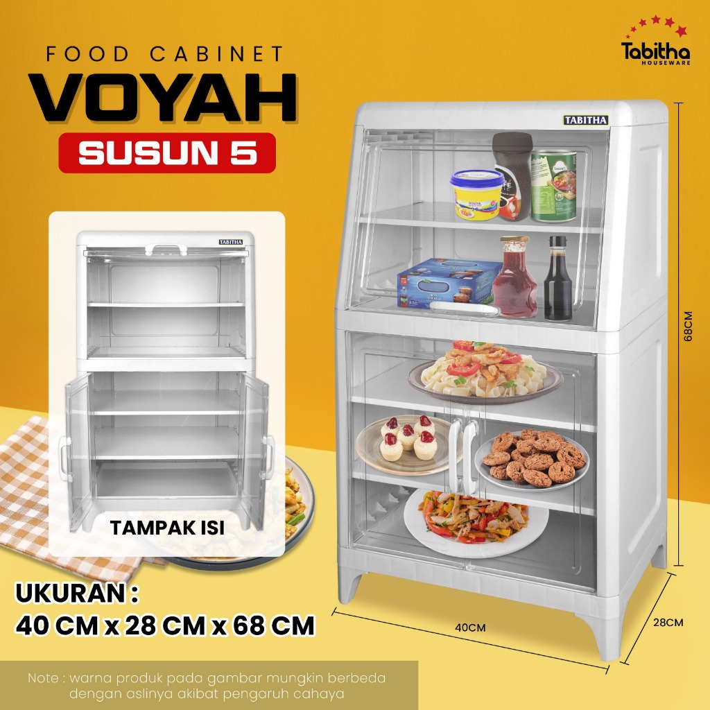 Tabitha Voyah Aesthetic Closed Food Cabinet | Shopee Malaysia