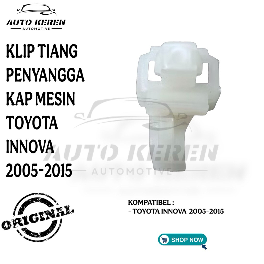 MESIN TOYOTA INNOVA 2005-2015 HOOD SUPPORT POLE CLIP | Shopee Malaysia