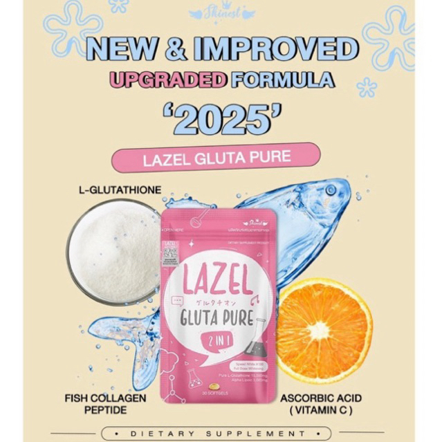 LAZEL GLUTA 2-in-1PURE by SKINEST | Shopee Malaysia