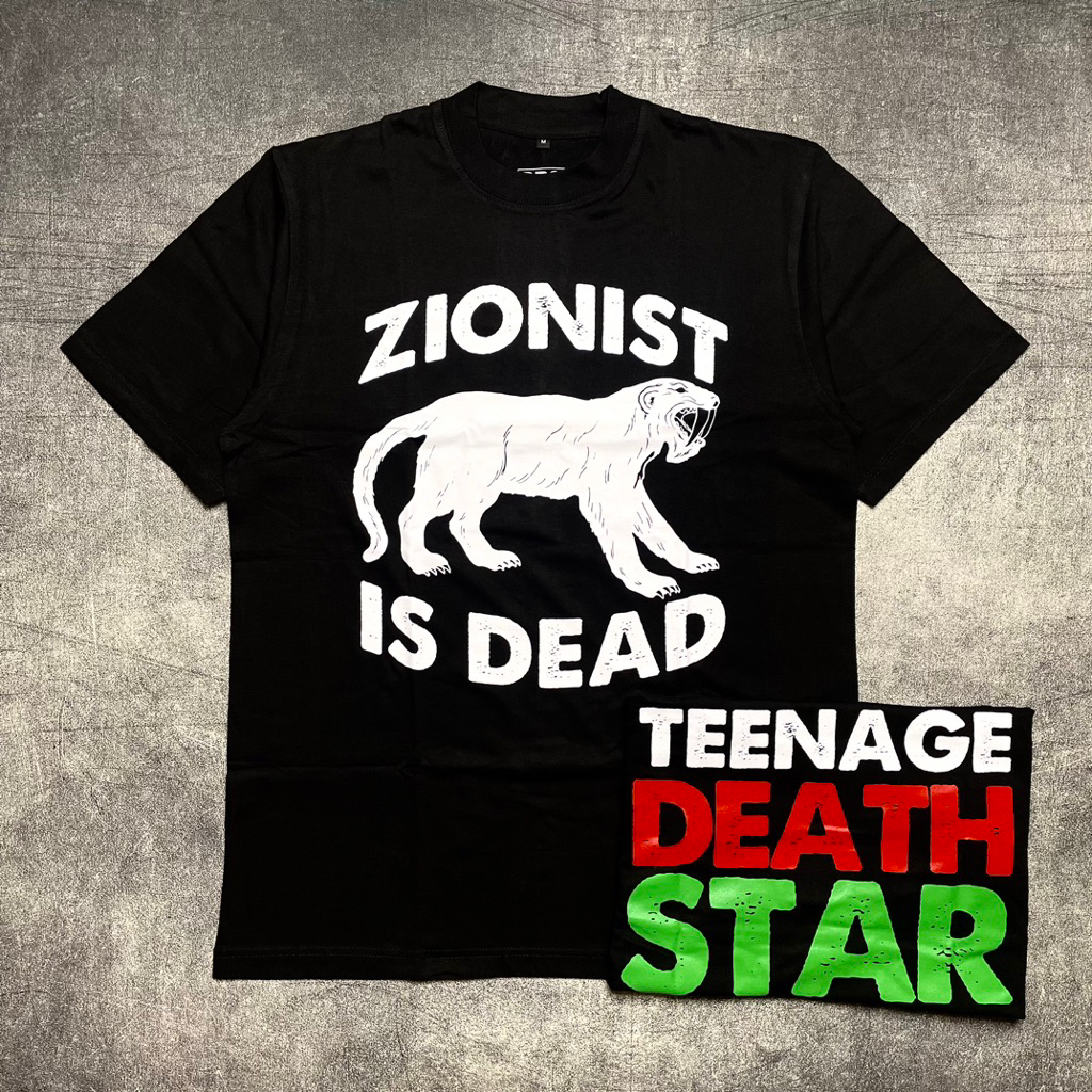 T-shirt TEENAGER DEATH STAR - ZIONIST IS DEAD Official Merchandise ...