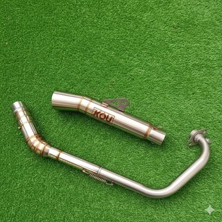Super Open Pipe Kou Canister 51mm Raider 150 carb Tmx 155 Rusi Tc 150 ...