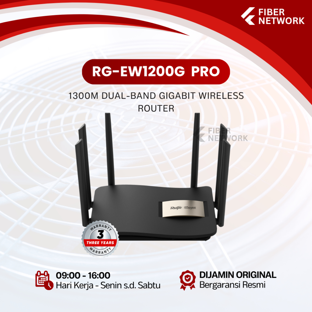 RUIJIE REYEE RG-EW1200G PRO MESH WIFI-5 ROUTER | Shopee Malaysia
