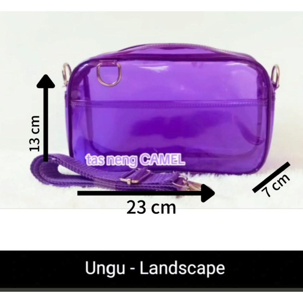 COLORED MICA BAG, NEWEST SLING BAG, SHOULDERBAG, WORK BAG, TRANSPARENT ...