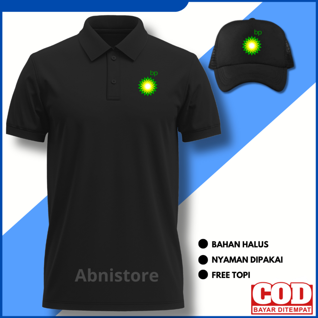 British Petroleum Polo Shirt British Petroleum Shirt BP British ...