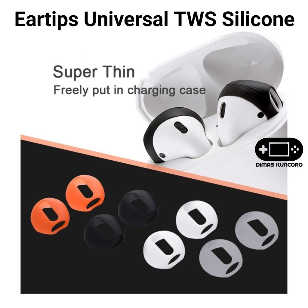 Eartips Universal TWS Silicone silicon ear tip tips bud buds Silicone case cover eartip edifier ...