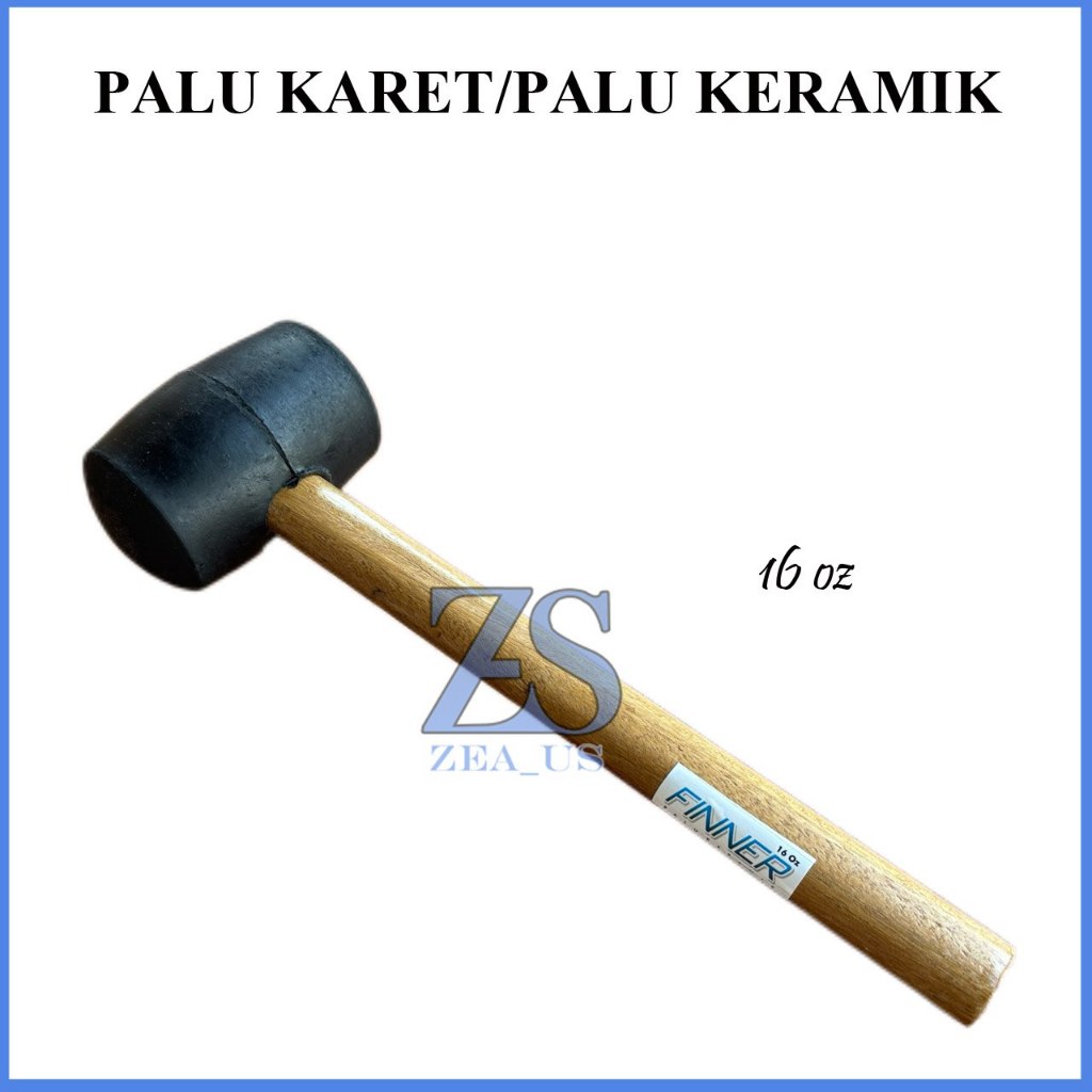Rubber Hammer 16 Oz Rubber Hammer Rubber Hammer Wooden Handle For Large ...