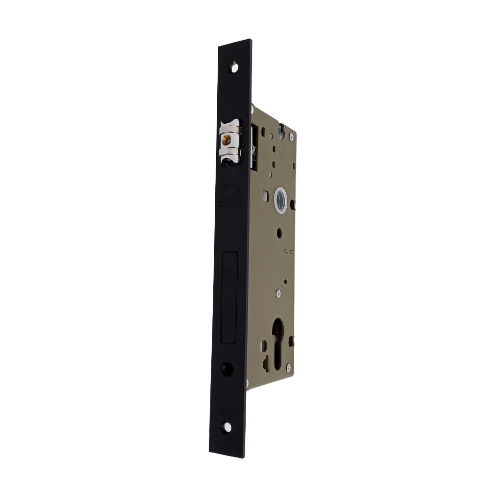 Door Lock Body - Mortise Lock SAB Roller 3212 - 50mm Black | Shopee ...