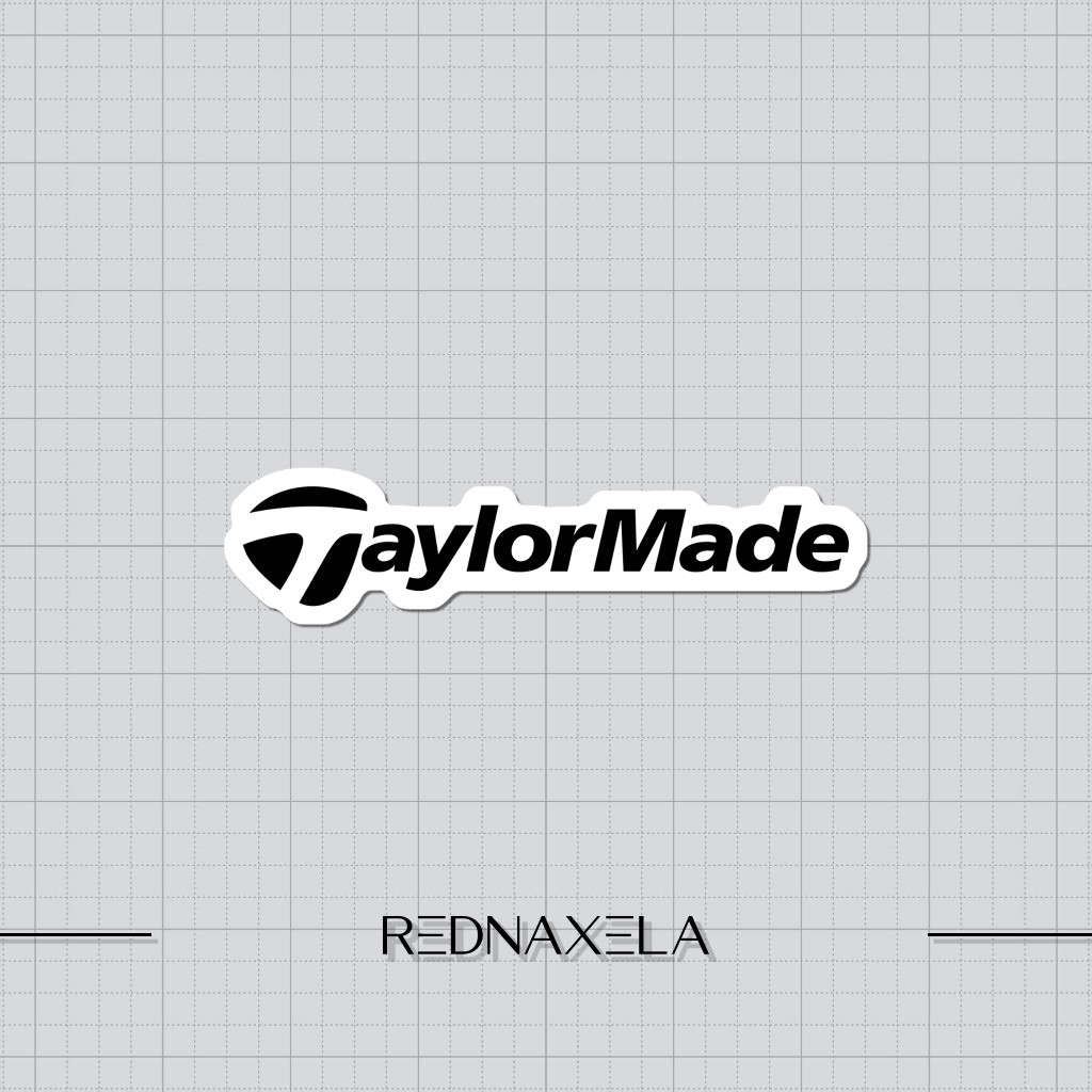 Taylor Made Golf Logo Vinyl Stickers Outdoor Waterproof Suitcase ...