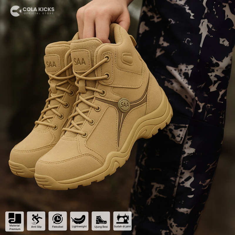 Men's Safety Shoes DLT Cordura 5AA Boots Tactical Desert Boots Bikers ...